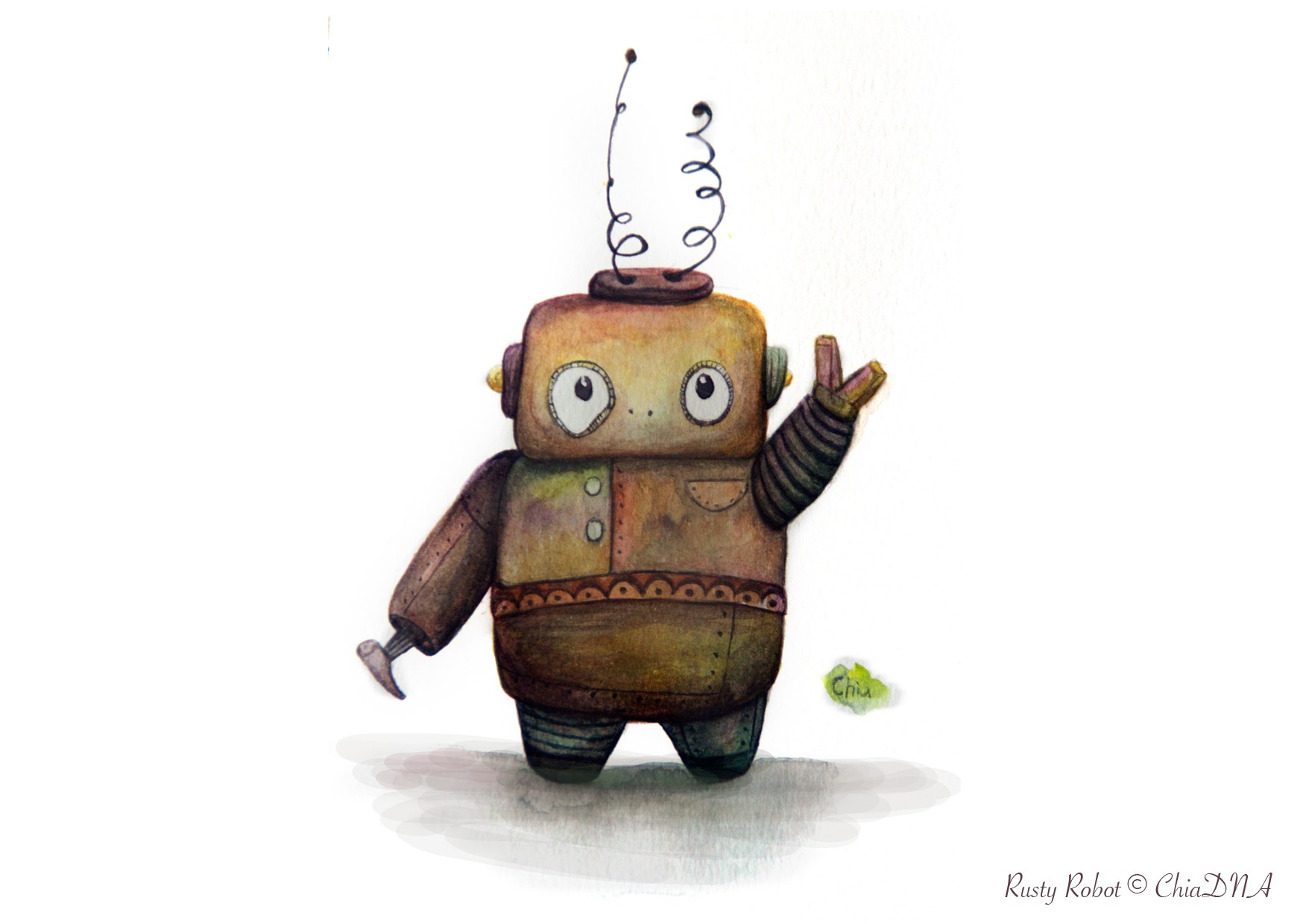 Portraits and Notes of Robots | Chia's IncrediNote 奇異嘉 | Webshop