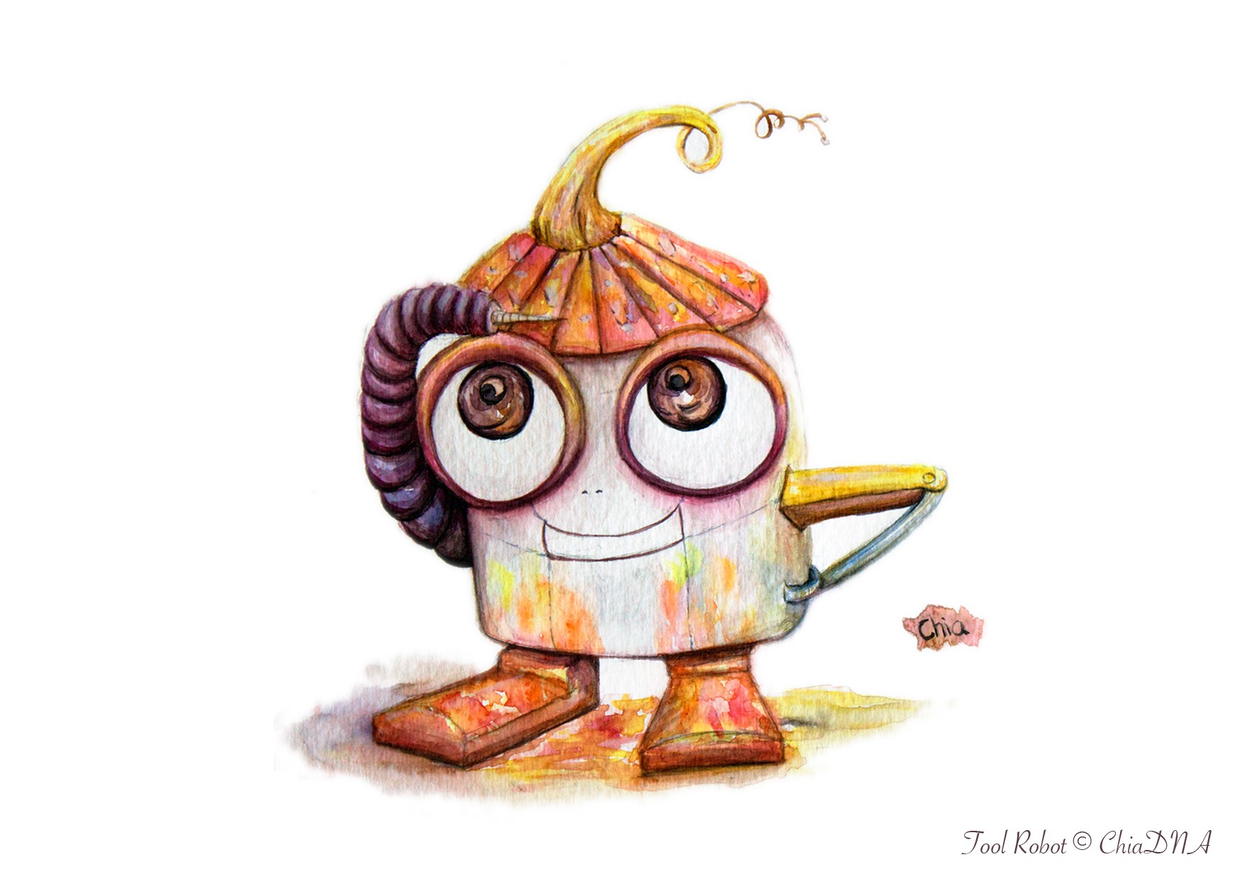 Portraits and Notes of Robots | Chia Design Studio